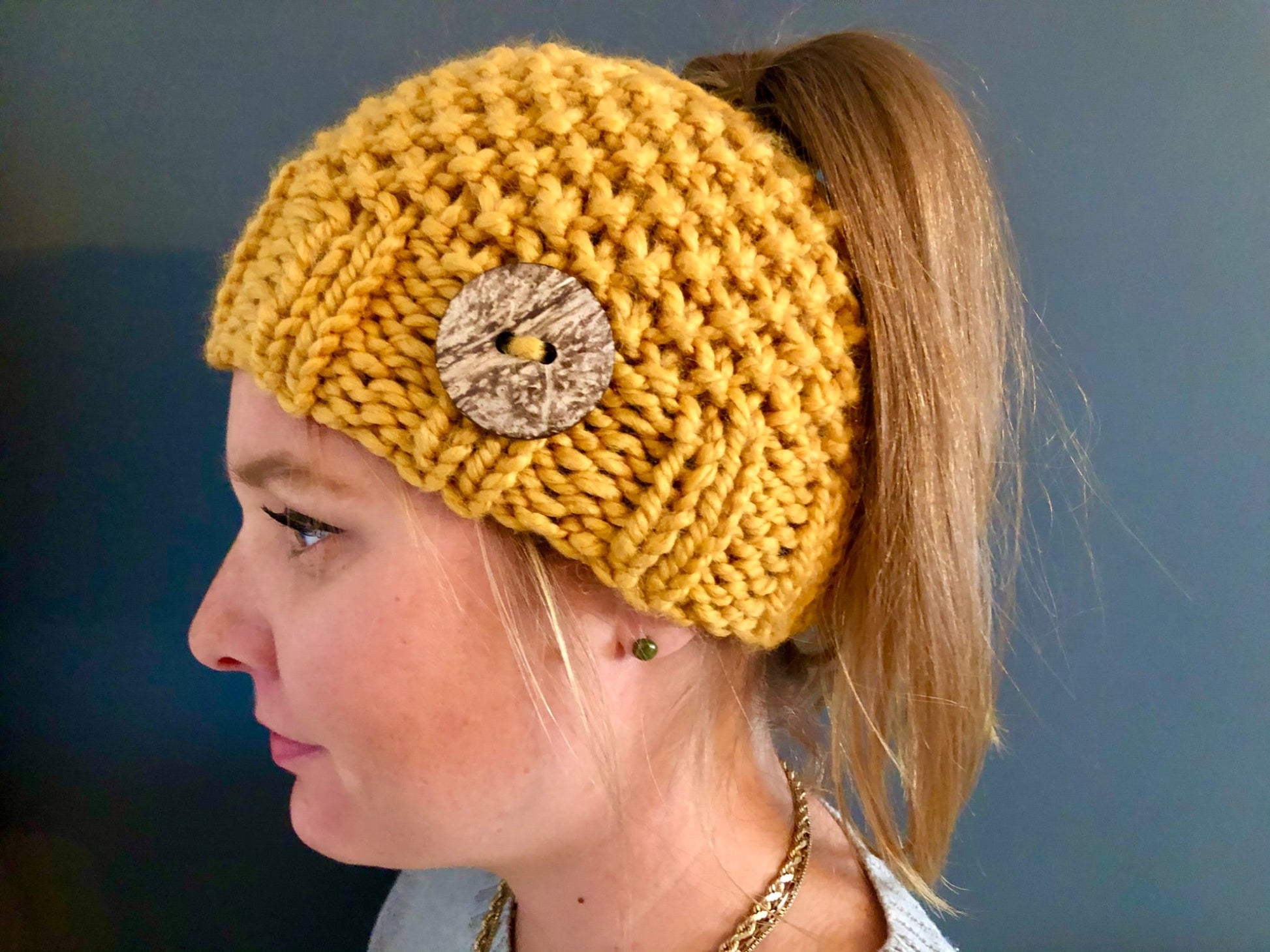054 - 041 - MESSY BUN HAT – The Rustic Palm